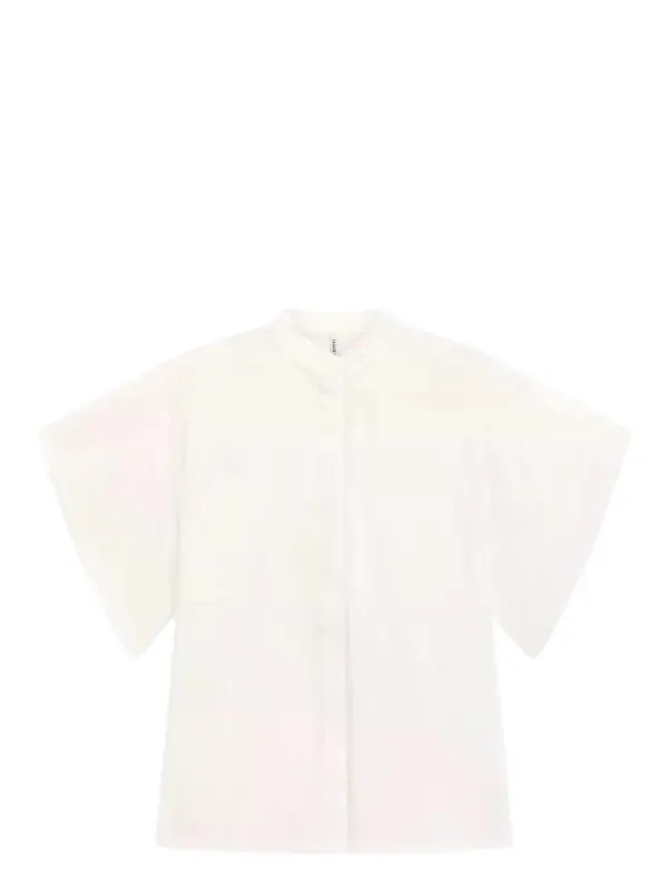 Liviana Conti Wide-sleeve Shirt - Neutrals