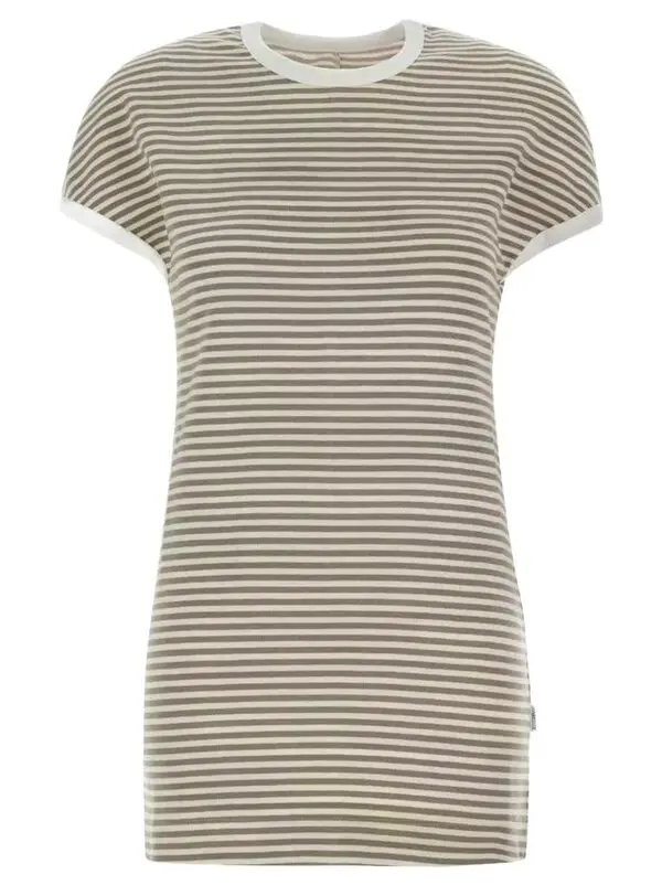 MAISON MARGIELA Striped Mini Dress - 001f