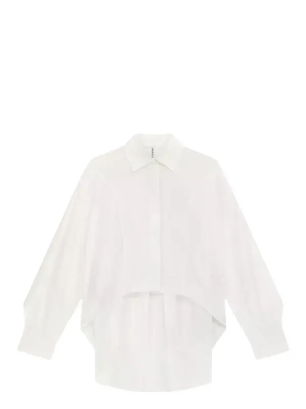 Liviana Conti Paneled Blouse - White