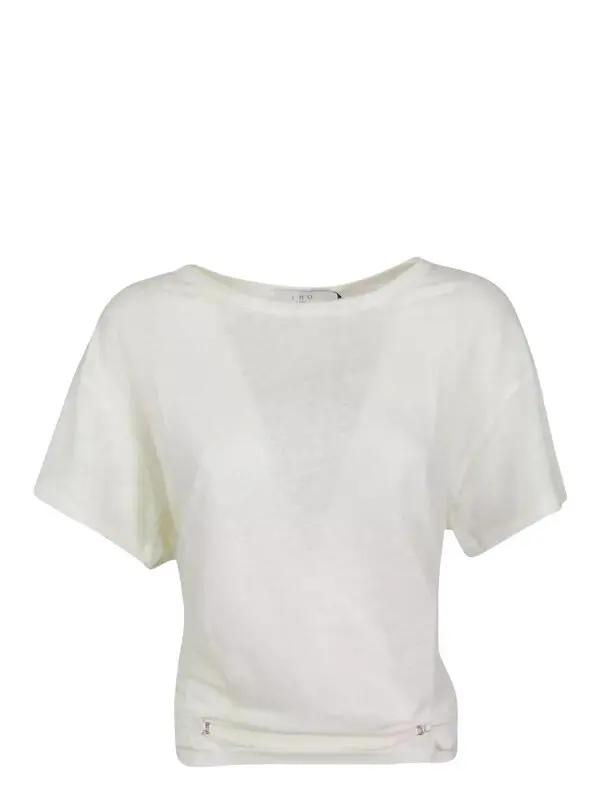 IRO PARIS Open-back T-shirt - White