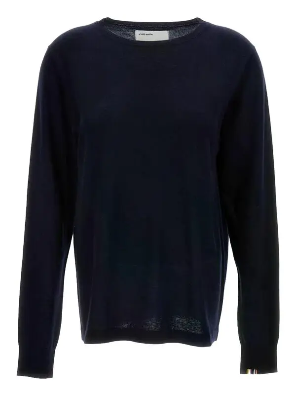 EXTREME CASHMERE X Selfie Crew-neck Sweater - Blue