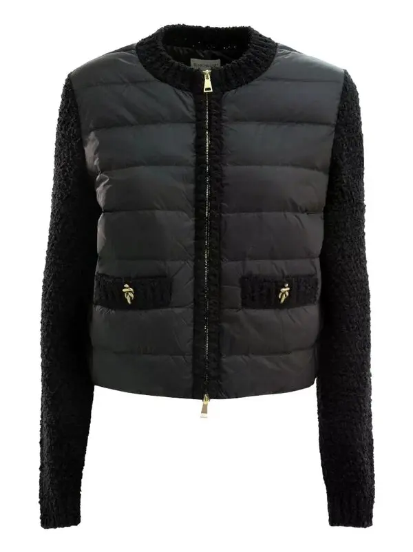 Moncler Padded Zip-up Jacket - Black