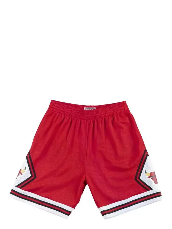 Mitchell & Ness Graphic-print Shorts - Red