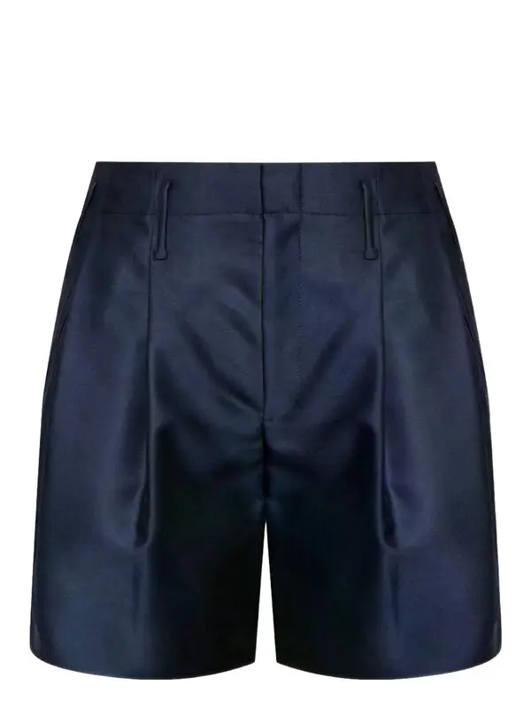 Kenzo Pleated Shorts - Blue