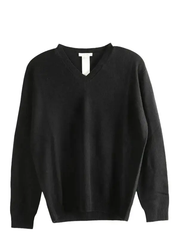 THE ROW Numi V-neck Top - Black
