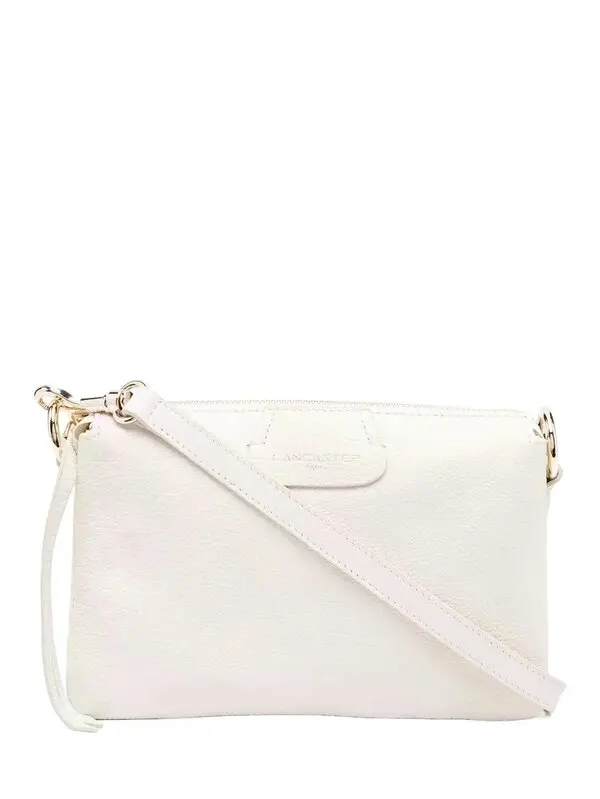 LANCASTER Logo Patch Shoulder Bag - Neutrals