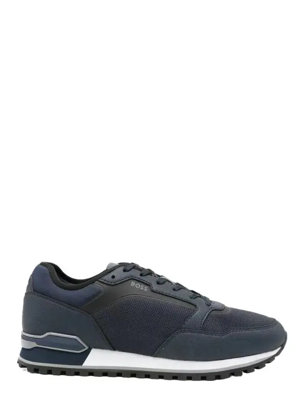 BOSS Panelled Sneakers - Blue