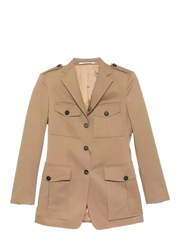 Tagliatore Button-fastening Jacket - Neutrals