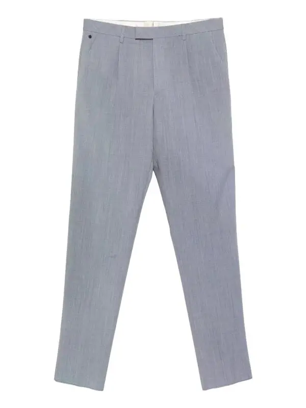 GTA Silvio Pleated Trousers - Blue