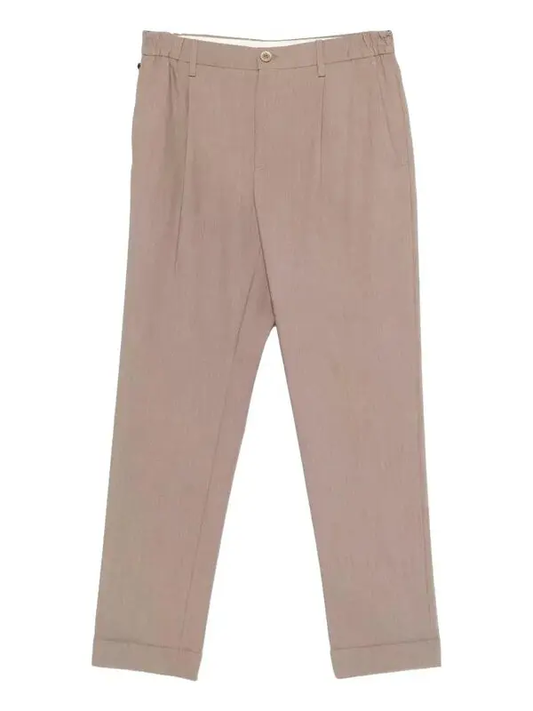 GTA Cuffed-hem Trousers - Neutrals
