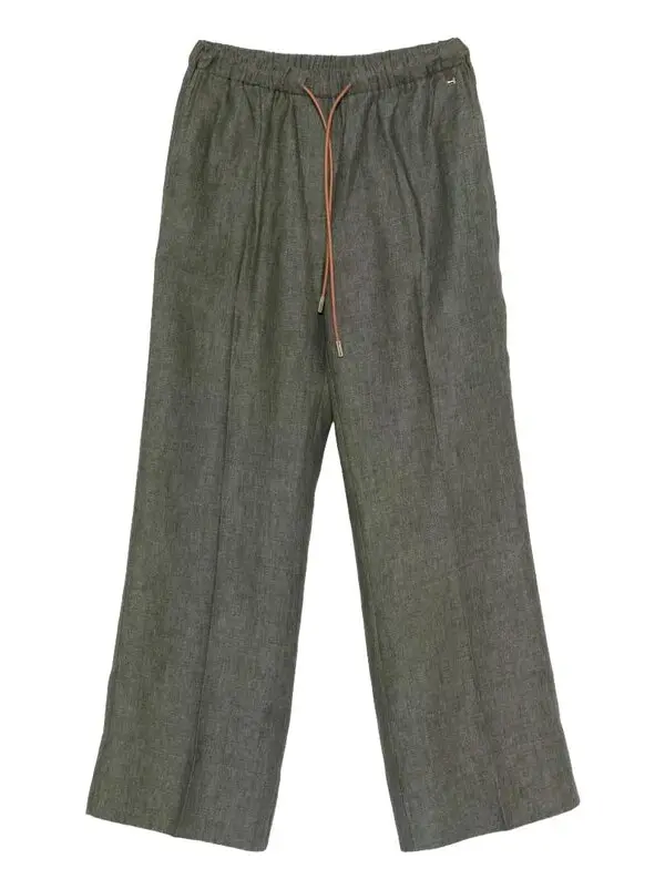 Herno Drawstring Trousers - Green
