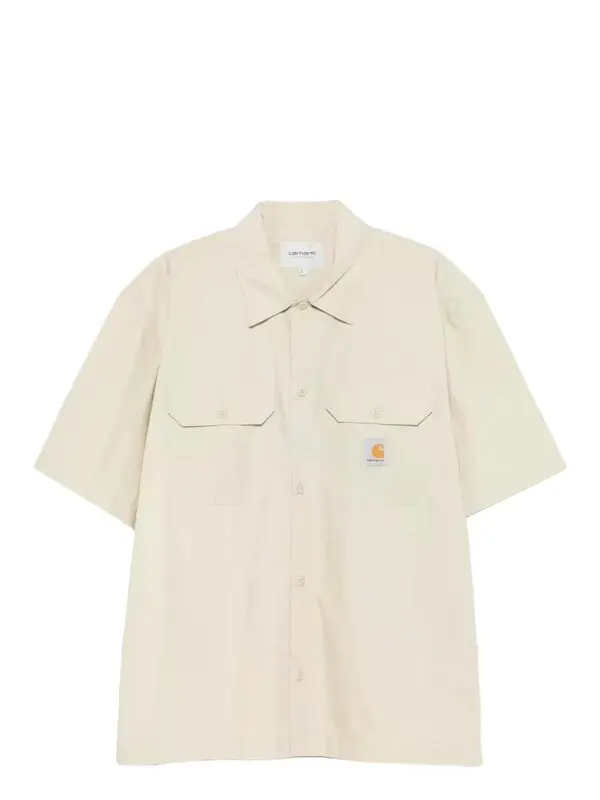 Carhartt Work In Progress S/s Carft Pocket Short-sleeve Shirt - Neutrals