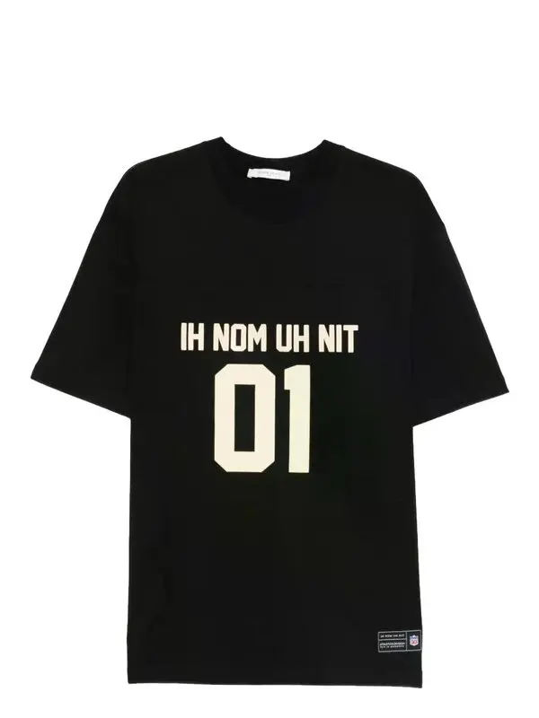 IH NOM UH NIT Short-sleeve Crew-neck T-shirt - Black