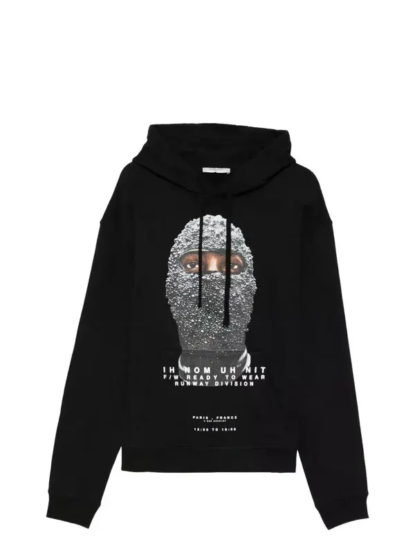 IH NOM UH NIT Printed Hoodie - Black