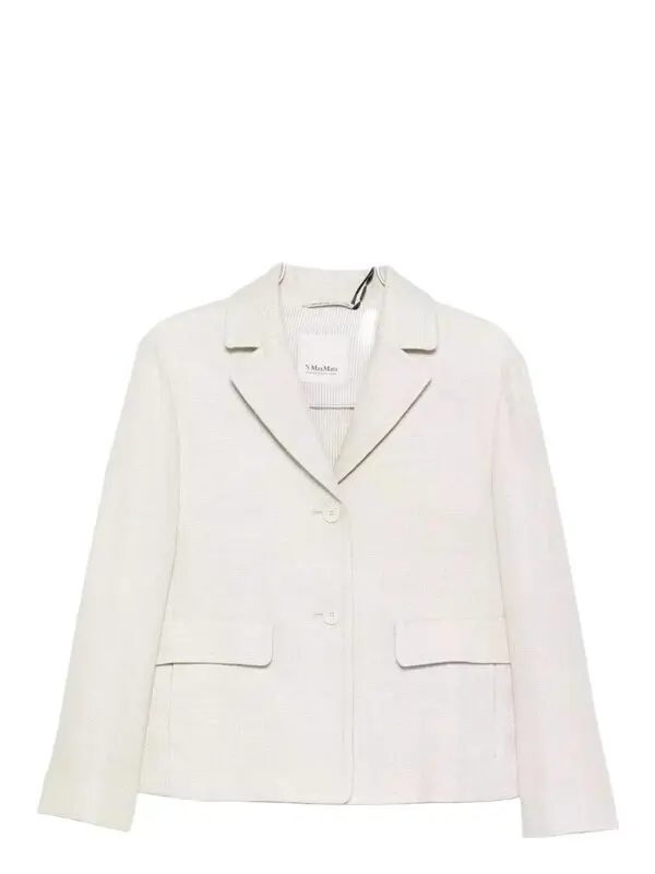 Max Mara Flap-pocket Blazer - Neutrals