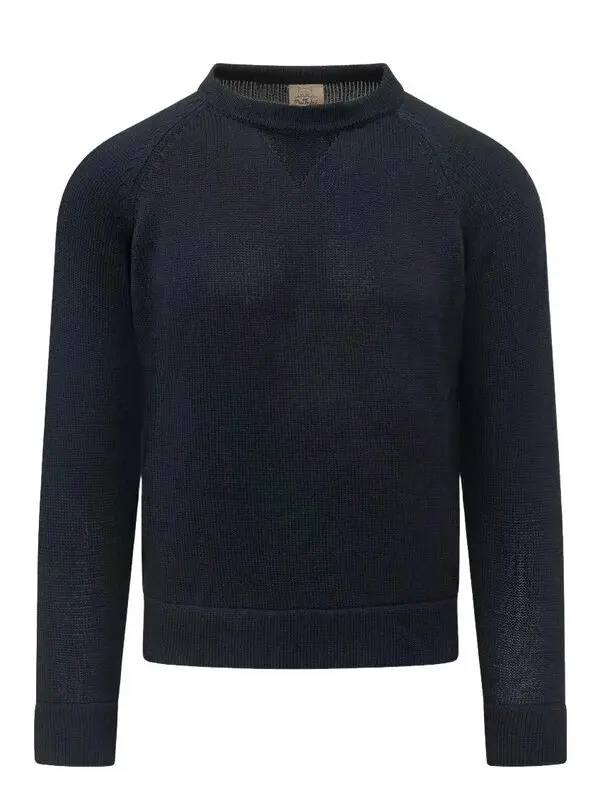 RAKKI Crew-neck Sweater - Blue