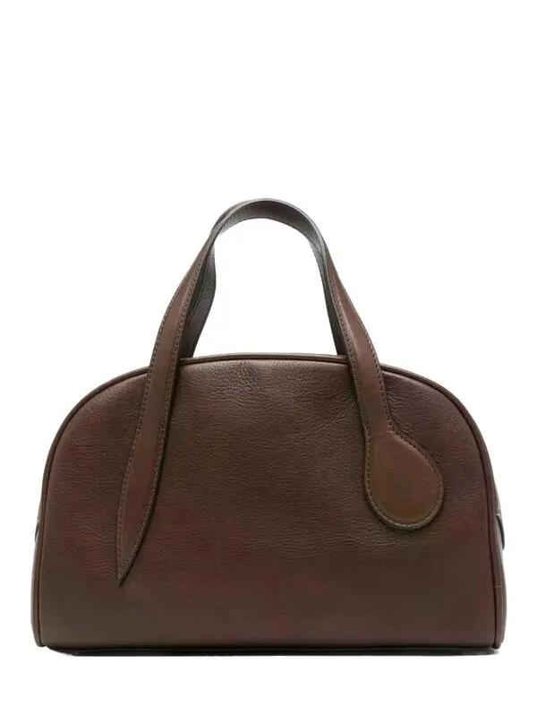 LIFFNER Mini Bowling Tote - Brown