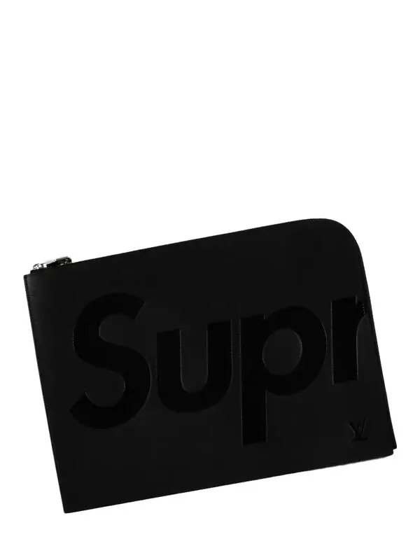 Supreme X Louis Vuitton Gm Jour Clutch - Black