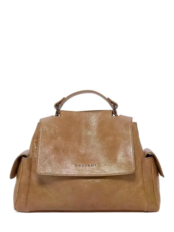 ORTIGNI Small Sveva Stark Tote Bag - Neutrals