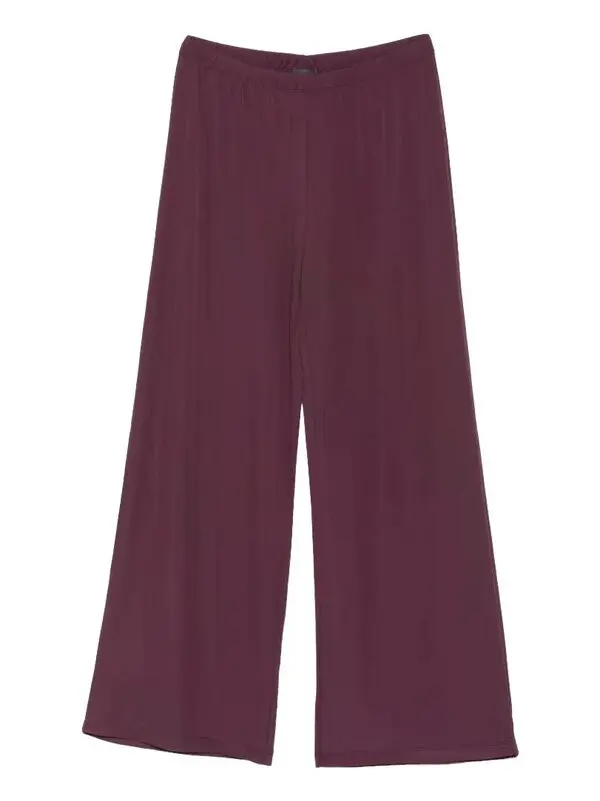 Marina Rinaldi Elasticated-waist Trousers - Purple
