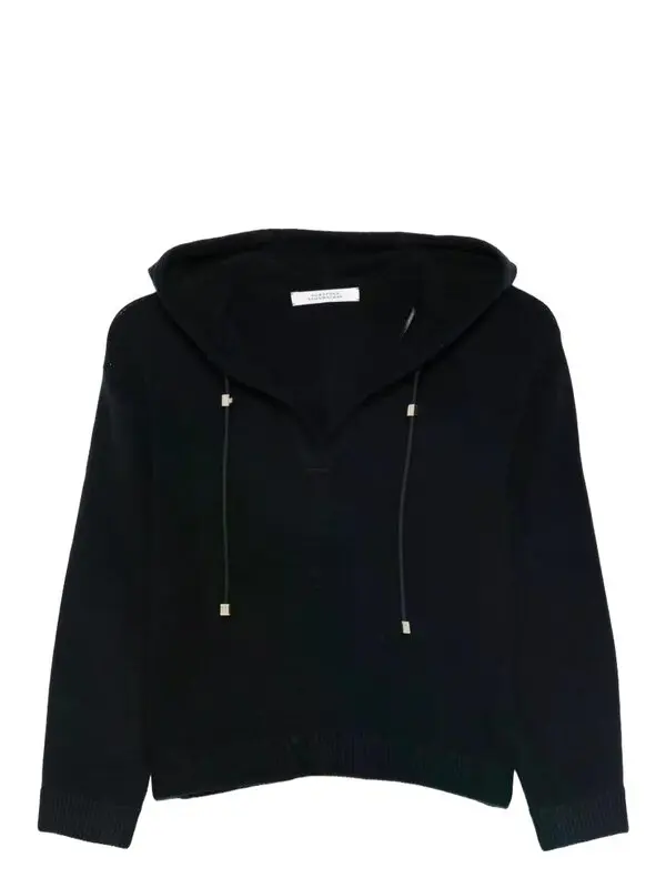 Dorothee Schumacher Hooded Drawstring Sweater - Black