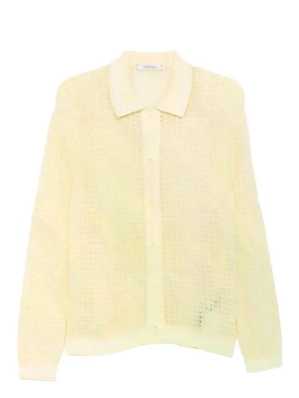 Dorothee Schumacher Open-knit Cardigan - Yellow