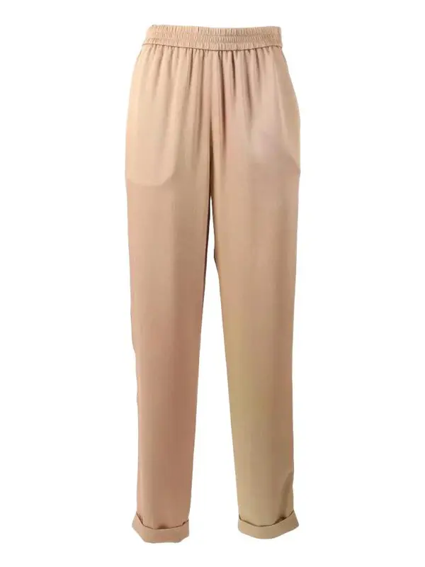 Emporio Armani Elasticated Trousers - Neutrals