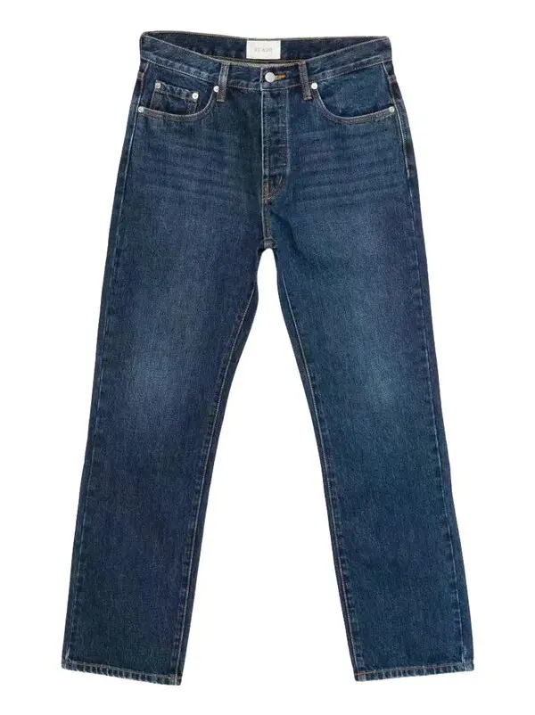 ST. AGNI 90s Straight-leg Jeans - Blue
