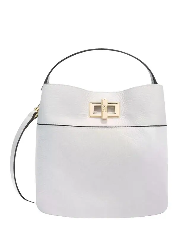 Furla Top-handle Bucket Bag - White