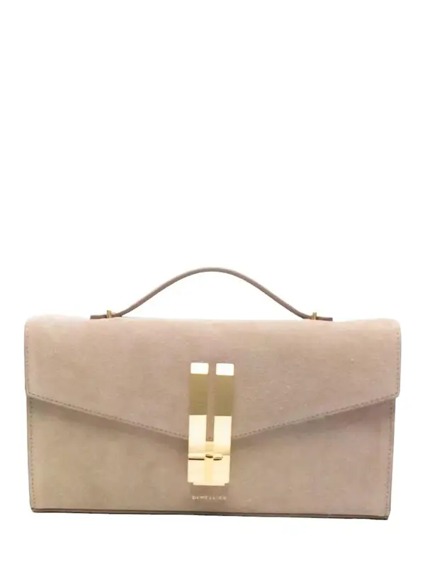 DEMELLIER Vancouver Suede Tote - Neutrals