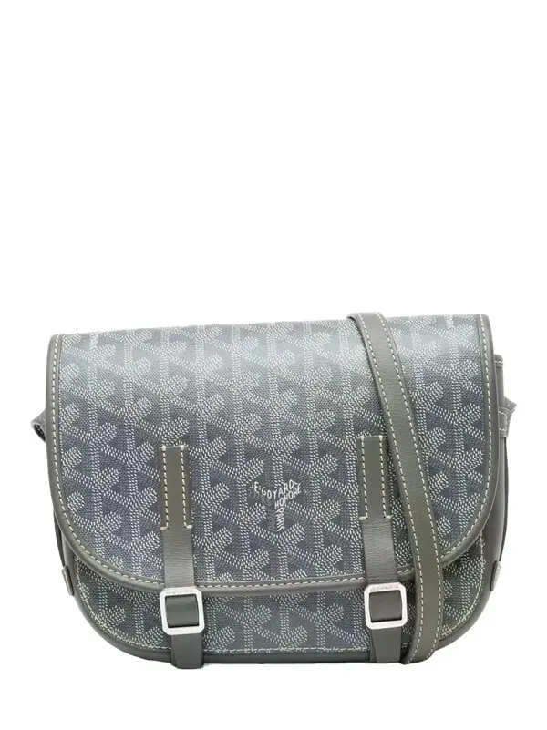 Goyard 2016 Goyardine Belvedere Pm Crossbody Bag - Grey