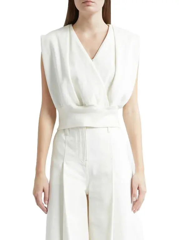 3.1 Phillip Lim Draped Sleeveless Top - Tofu