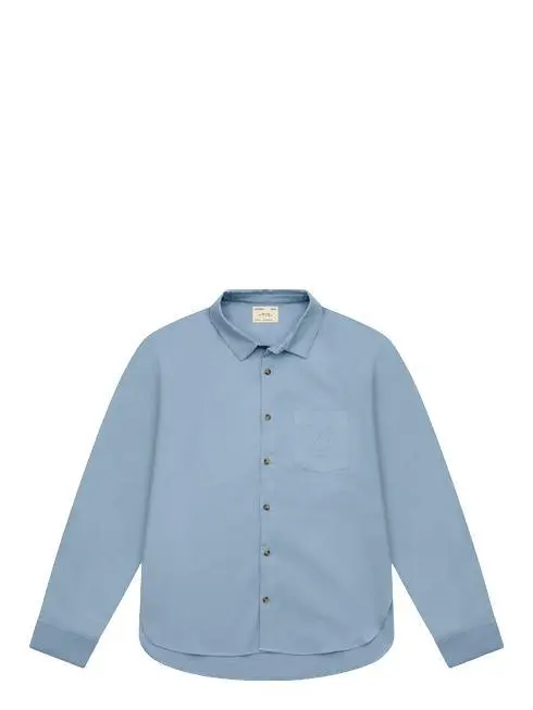 CALIFORNIA INCLINE Oversized Button-down Shirt - Heritage Blue