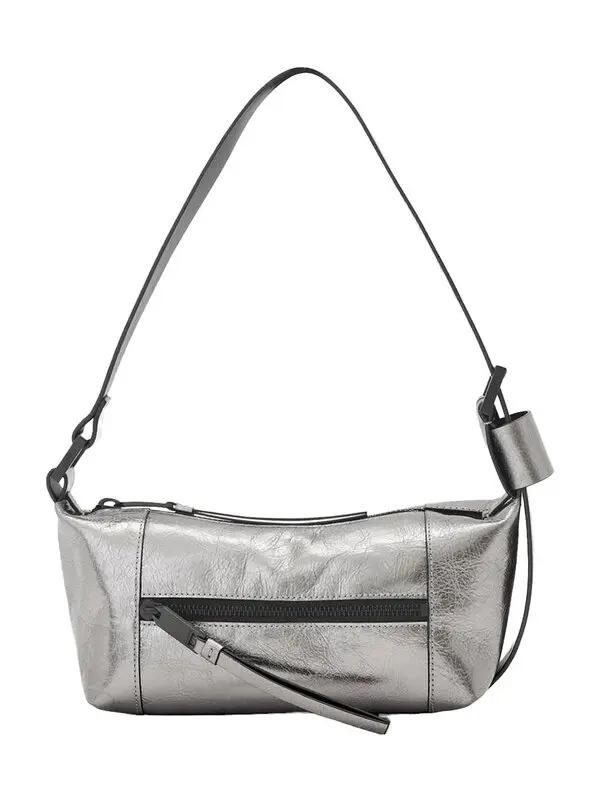 ALLSAINTS Mini Vega Shoulder Bag - Gunmetal Grey
