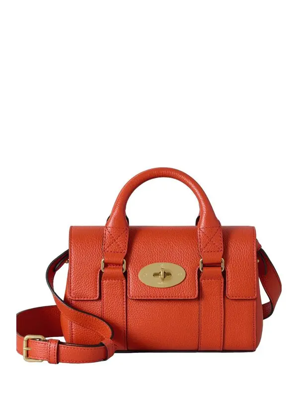 Mulberry Mini Bayswater - Coral Orange