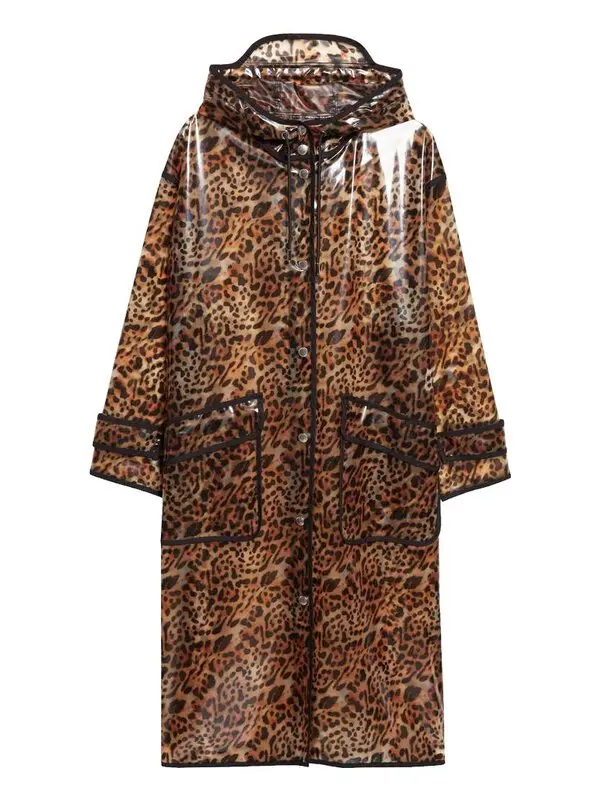 STAND STUDIO True Print Raincoat - Leopard
