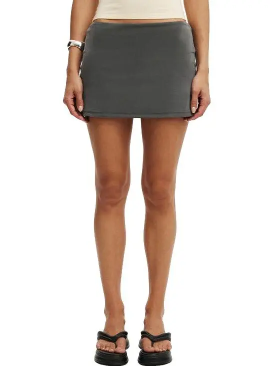 COTTON ON Mini Skort - Charcoal