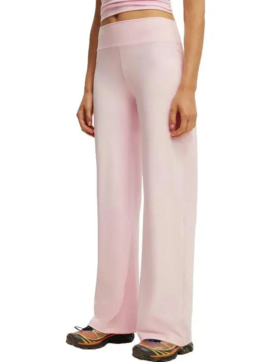 Cotton:on Active Studio Wide Leg Pant - Cherry Dream