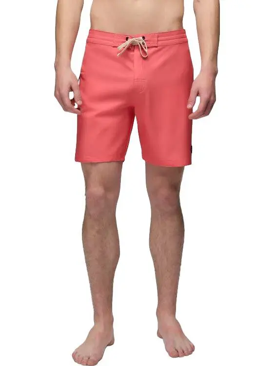 Prana Fenton Board Shorts - Guava