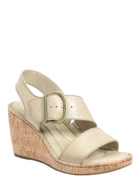 BØRN Sapphire Platform Slingback Sandal - Grey