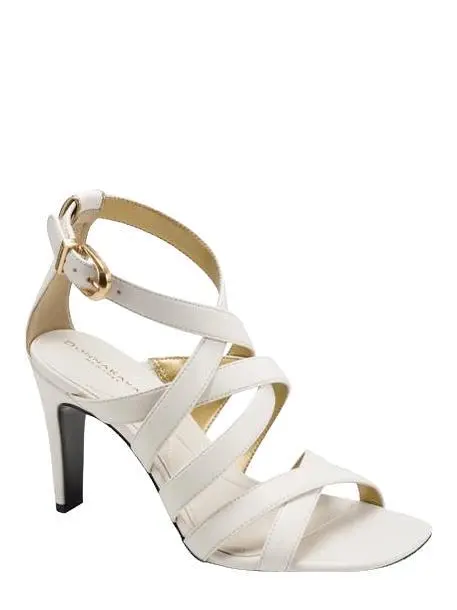 Donna Karan New York Briarrose Ankle Strap Sandal - Ivory