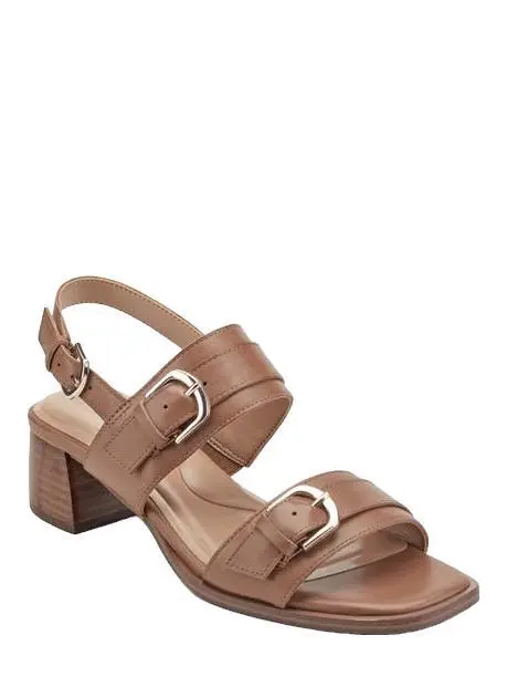 Easy Spirit Hadiya Slingback Sandal - Medium Brown