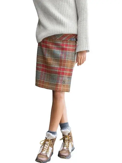 CELTIC & CO. Tartan Wool Kilt - Autumn Tartan