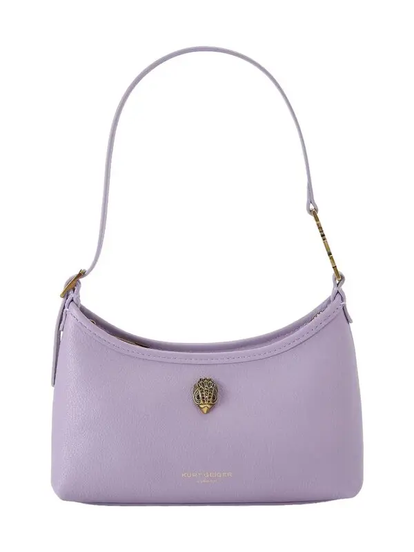Kurt Geiger Leather Shoulder Bag - Lilac
