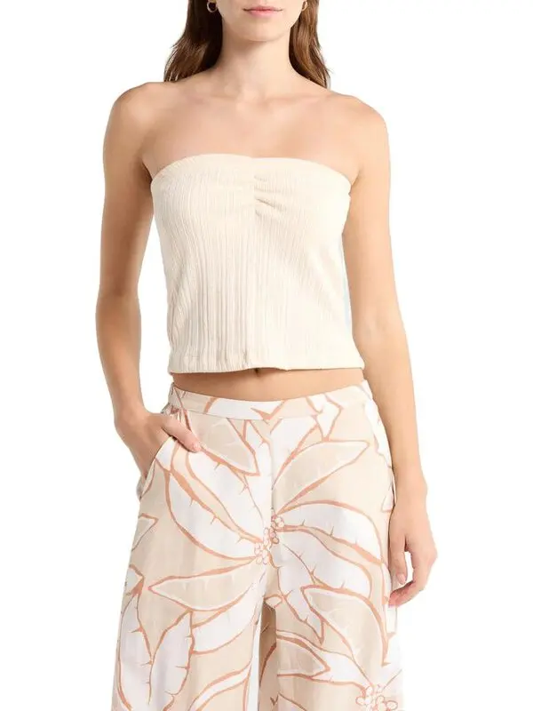 BILLABONG Talley Tube Top - White Cap