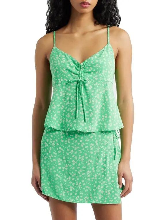 Rip Curl Surf Side Floral Camisole - Light Green