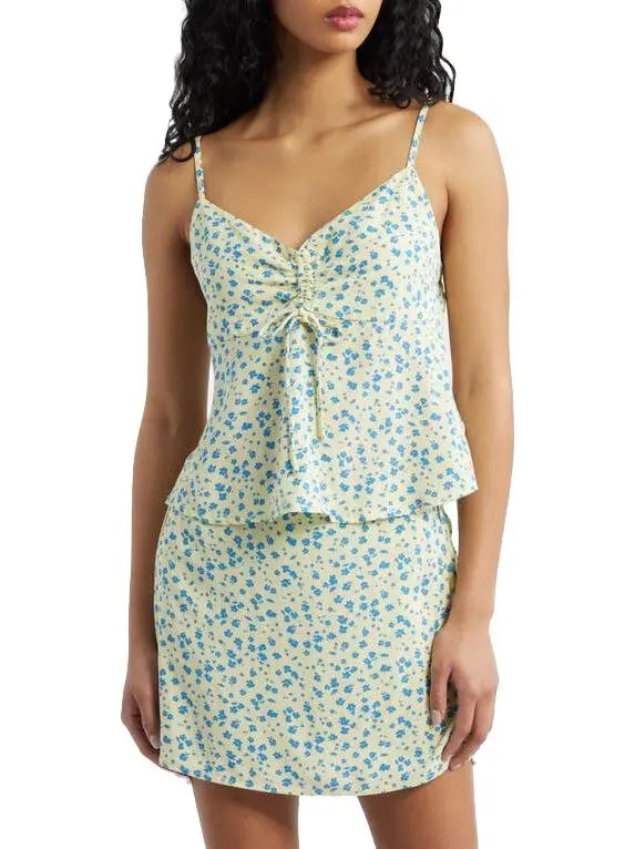Rip Curl Surf Side Floral Camisole - Light Yellow