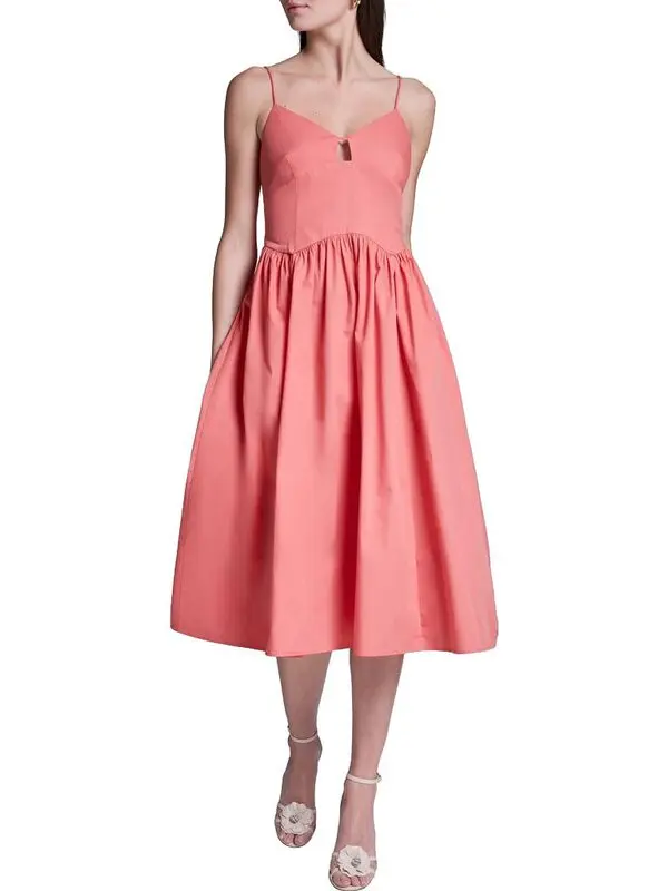 Bcbgmaxazria Fit-and-flare Sundress - Bellini Blush