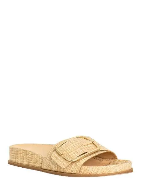 SHU SHOP Delphine Slide Sandal - Raffia