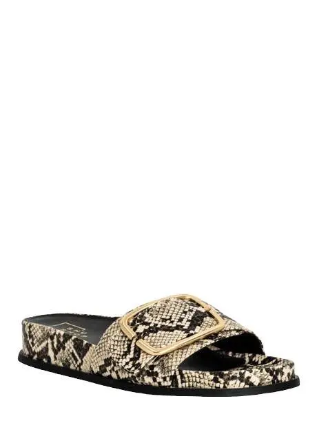 SHU SHOP Delphine Slide Sandal - Snake